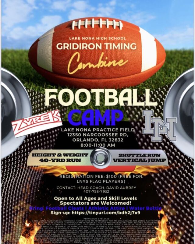 Calendar - Lake Nona Youth Sports